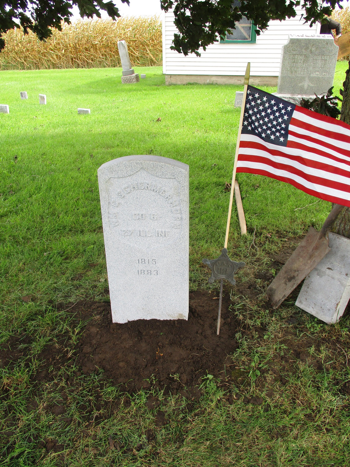 Civil War veteran receives headstone over 130 years after his death ...